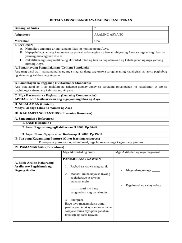 Final Lesson Plan Producton 2 | PDF