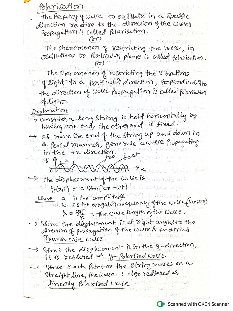 Unit - 4, Wave Optics | PDF