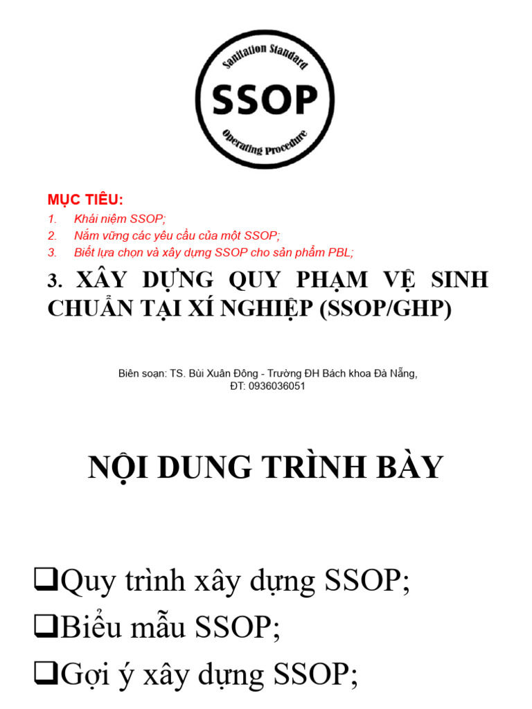 02 - Huong Dan Thiet Lap SSOP | PDF