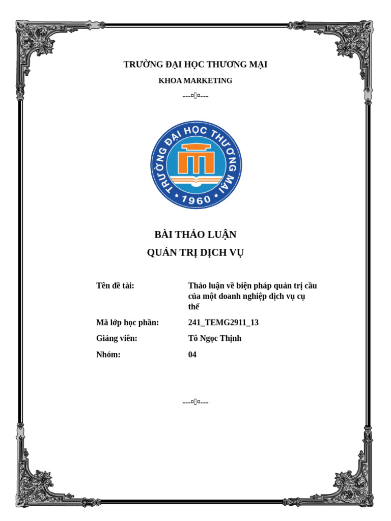 BTL QTDV - Nhóm 04 | PDF