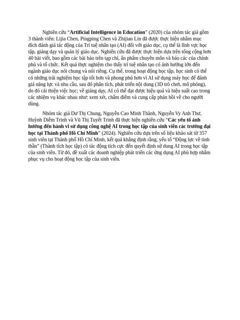 NCKH T NG Quan Nghiên C U | PDF