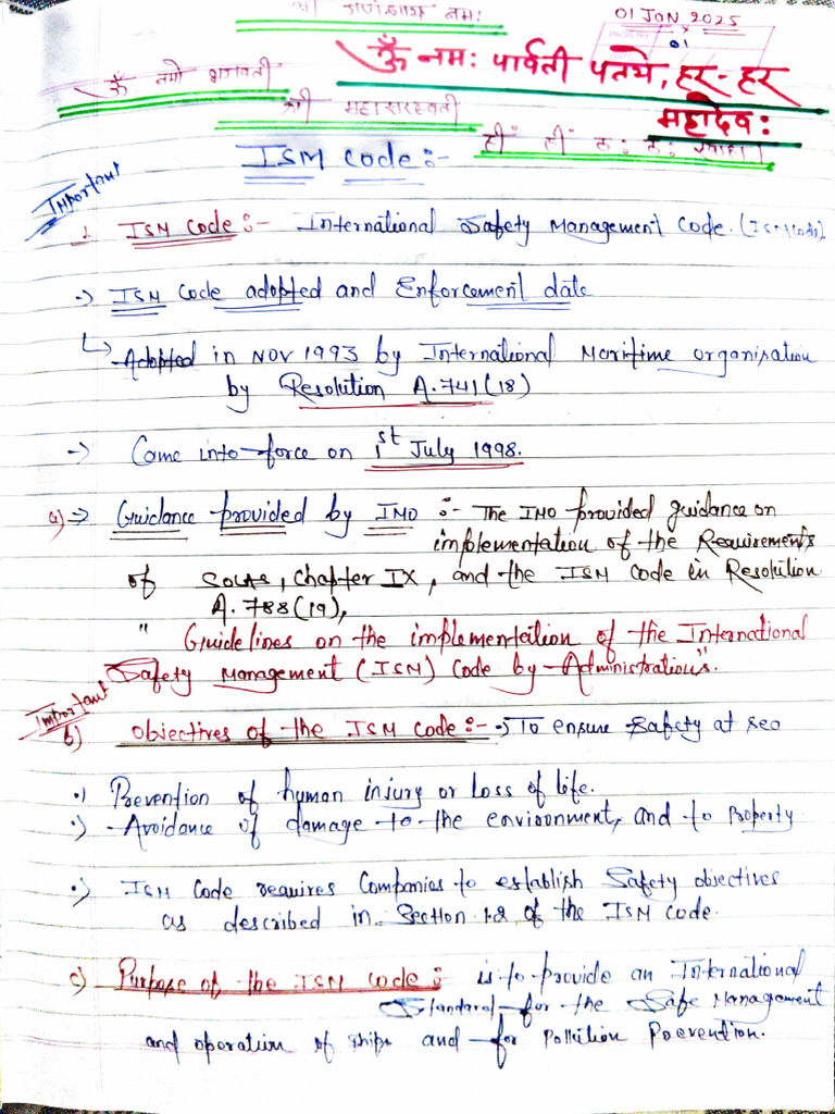 International Safety Management Code Guide | PDF