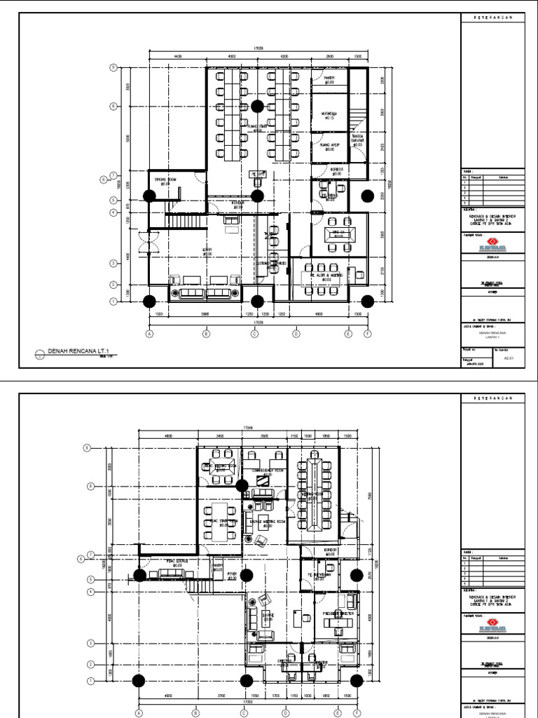 Denah Layout BPR | PDF