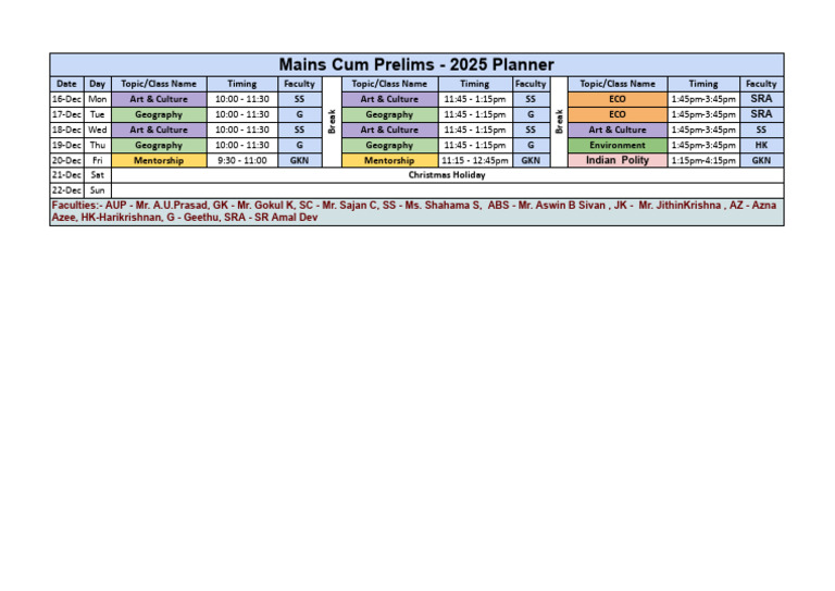 MCP - 2025 Planner - Dec - w3 | PDF
