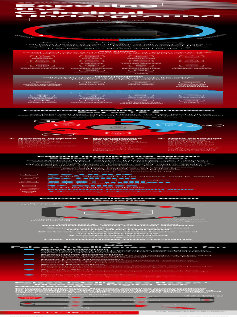 Falcon Threat Intelligence Recon Infographic | PDF | Ransomware ...