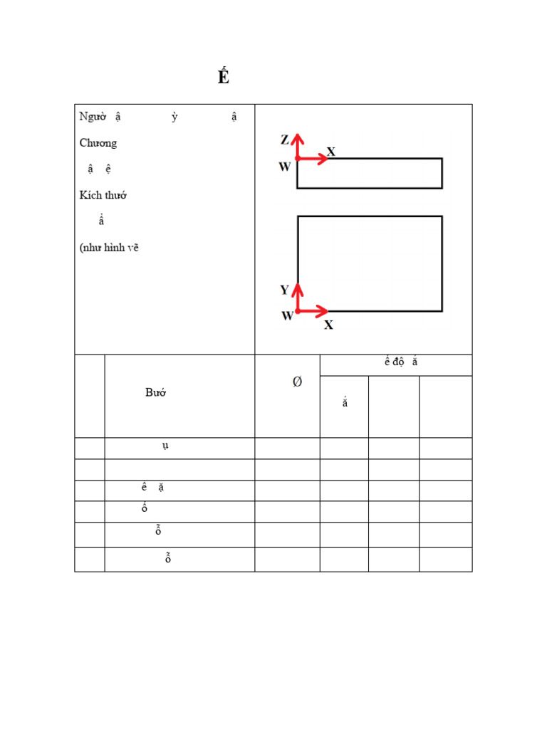 bài tập phay | PDF