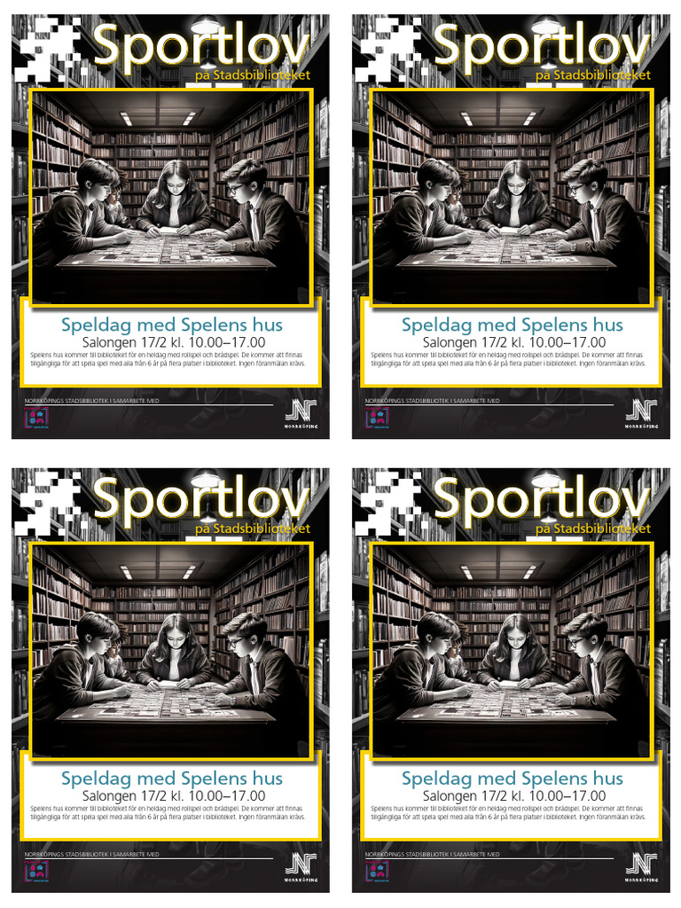 Sportlov Spelens hus 2025 - Flyers | PDF