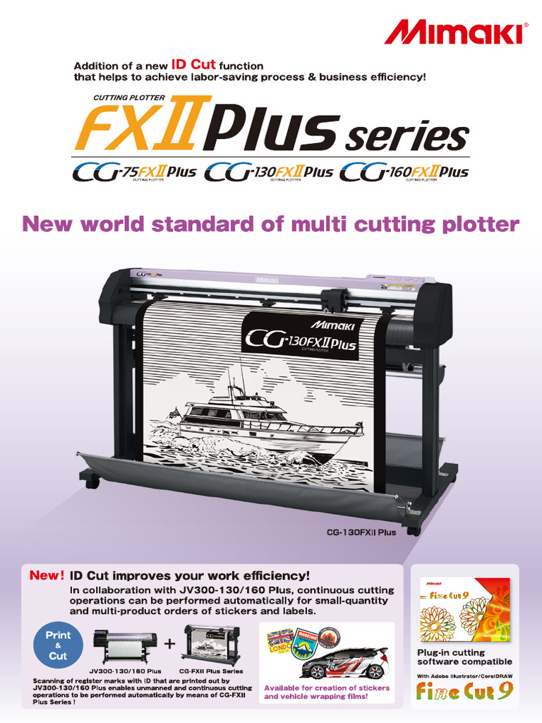 Mimaki CG-FXII PLUS SERIES | PDF