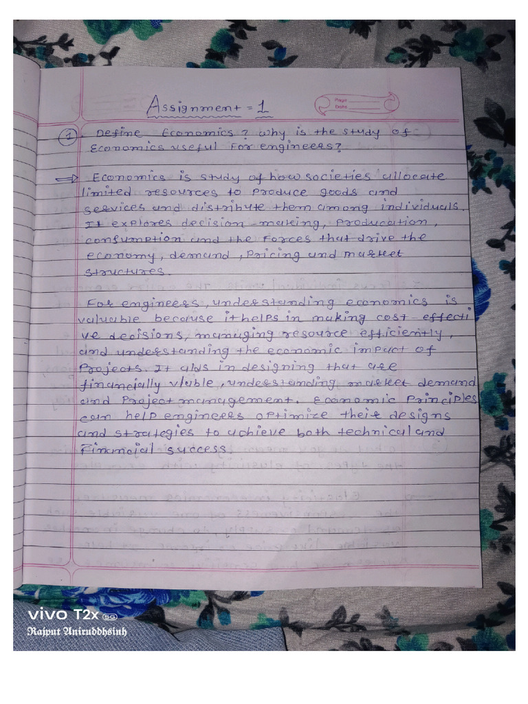 Pem Assignment 1 and 2 | PDF