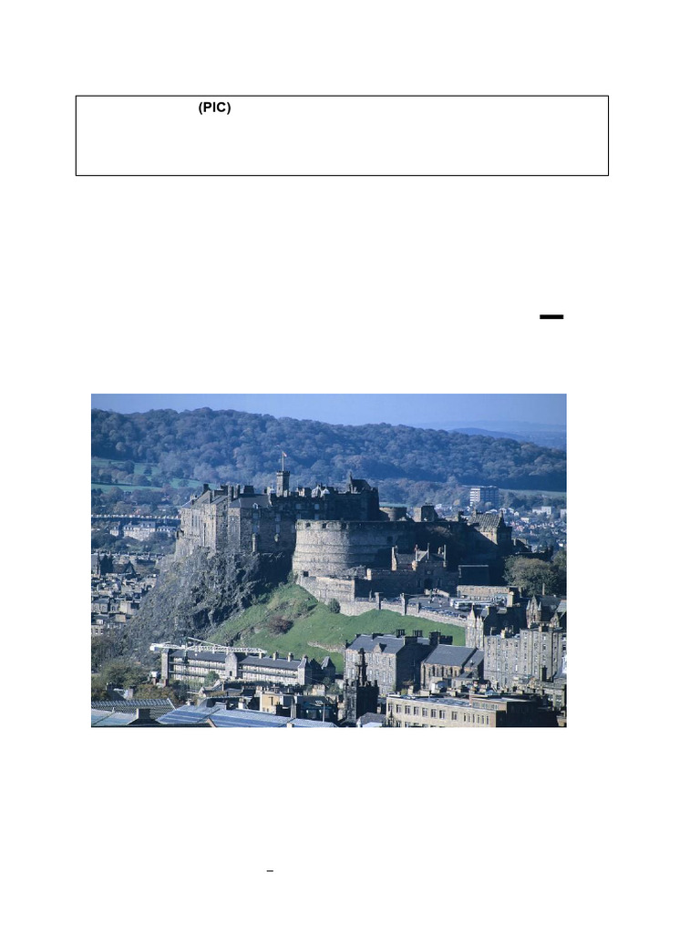 Edinburgh Castle Defences Sos | PDF | Castle | Fortification