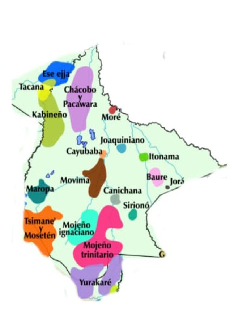 Mapa Lingüístico Del Beni 2 | PDF
