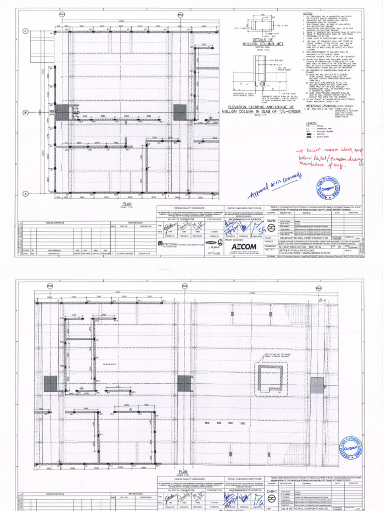621-AC01-S09-E-DD-1002-R0 - Approval of Mullion Column Details For ...