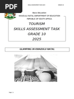 2024 Grade 10 Data Handling Task MG | PDF | Tourism