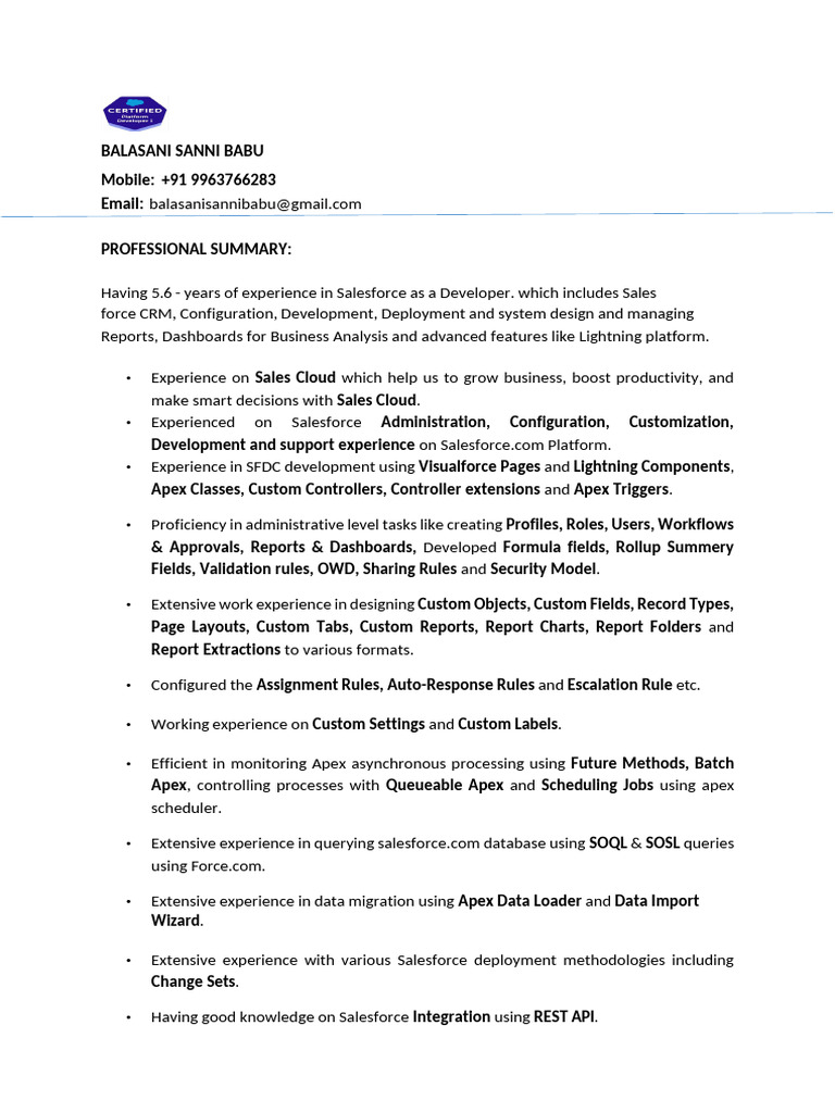 Balasani Sanni Babu - 1740565154068 - Balasani Sanni Babu | PDF ...