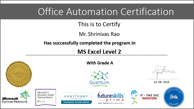 ms excel level-2 | PDF