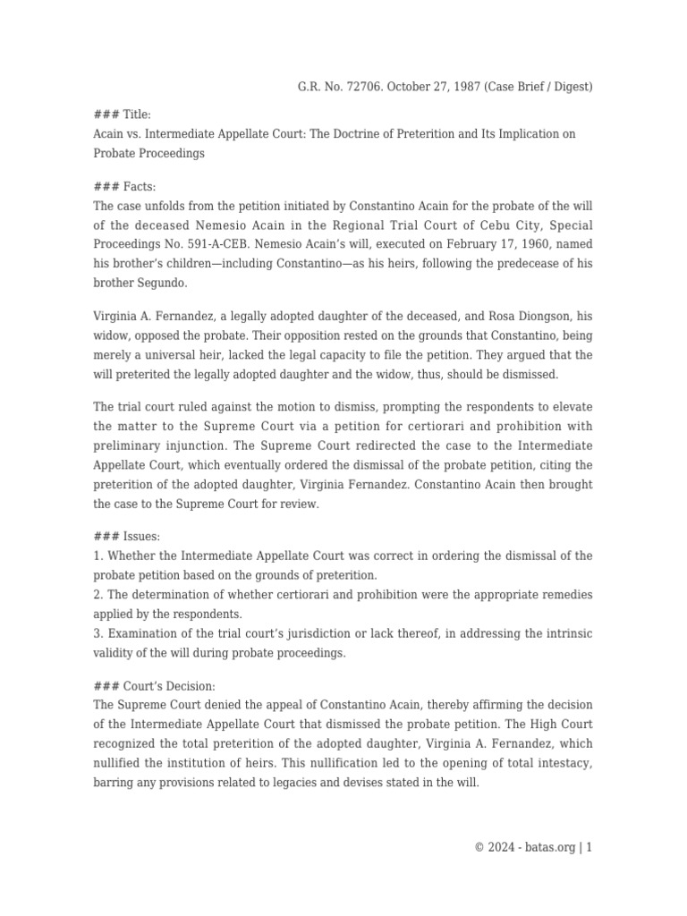 5. Acain vs IAC | PDF