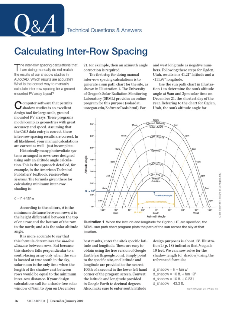 Inter Row Spacing | PDF | Longitude | Latitude