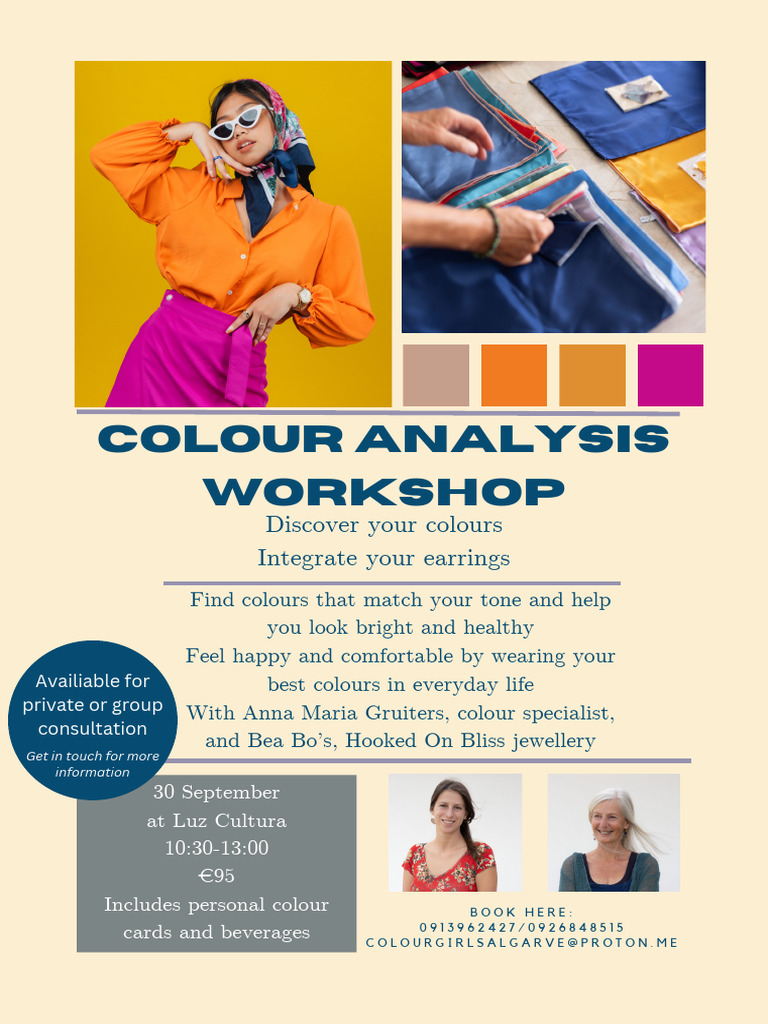 Colour Analysis Workshop with Anna Maria | PDF