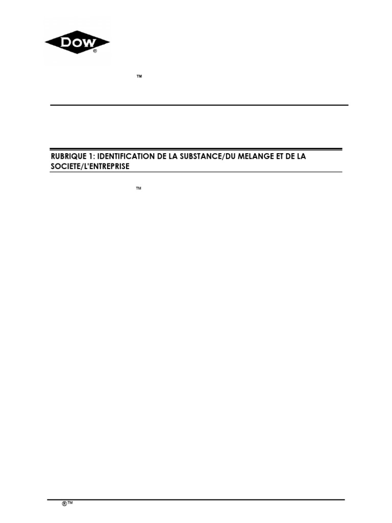 DOWANOL DPNB Glycol Ether-Safety Data Sheet-FR | PDF