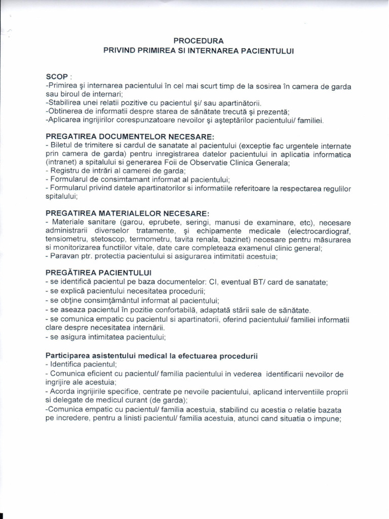 2.1 Nursing LP - Internarea | PDF