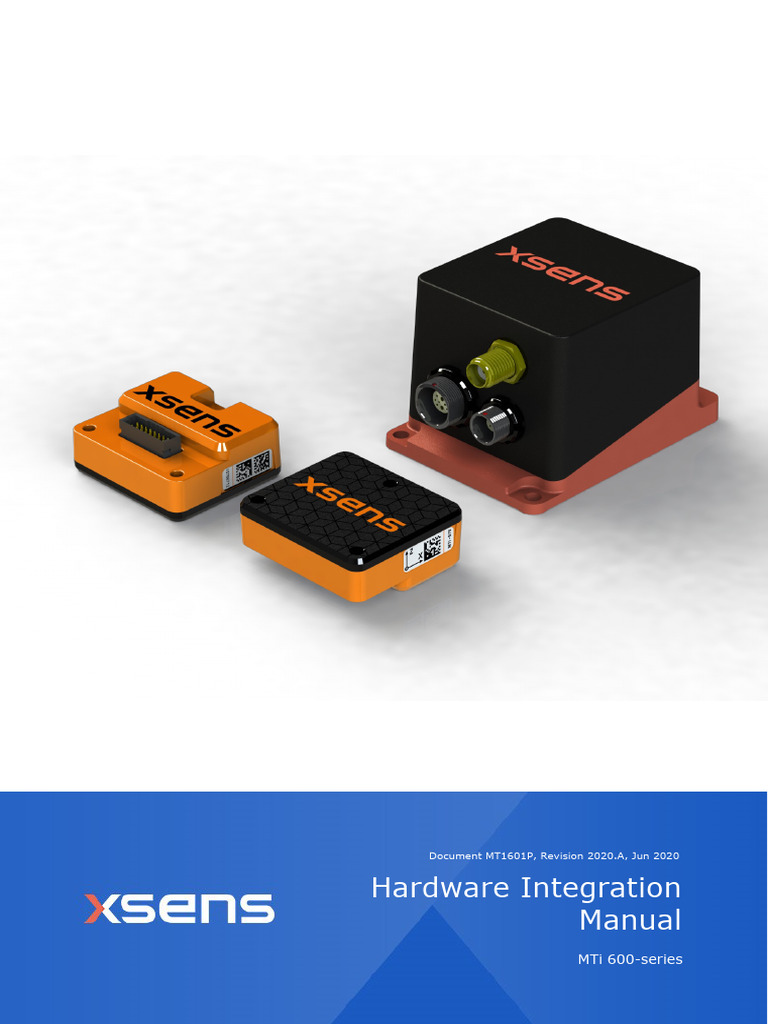 MTi 600-Series Hardware Integration Manual | PDF | Usb | Computer Science