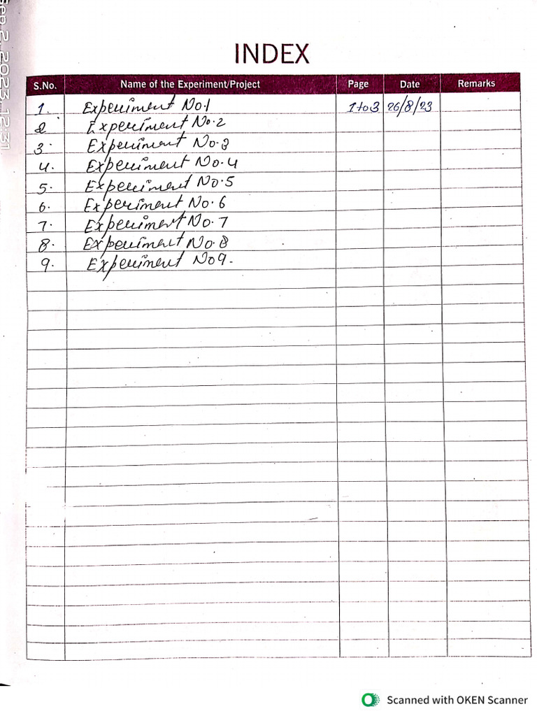 Chemistry Class-12th Practical File (Exp-1 to 8 ) | PDF