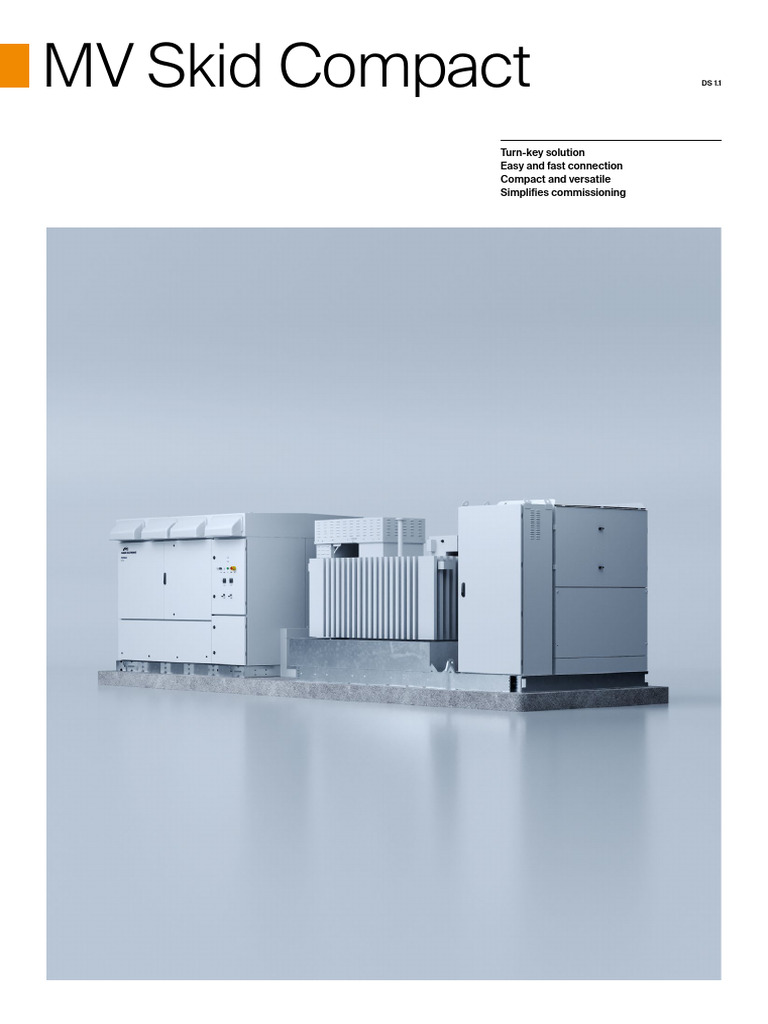 DS-MV-SKID-STORAGE-WEB-EN-01 | PDF | Transformer | Power Electronics