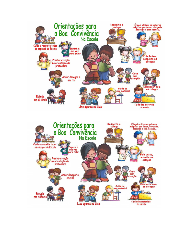 Regras De Boa Convivencia Genero Textual Pdf