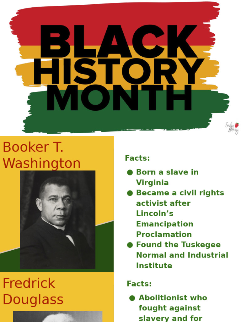 BlackHistoryMonthPresentation 1 | PDF | Abolitionism