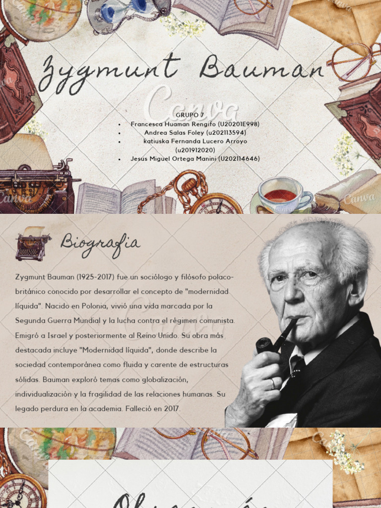 Zygmunt Bauman y la Modernidad Líquida | PDF | Educación en artes liberales