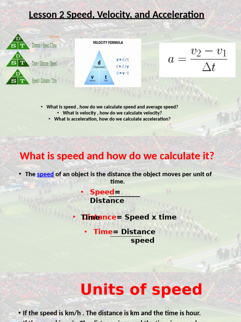 Average Speed Calculation in Racing | PDF | Speed | Acceleration