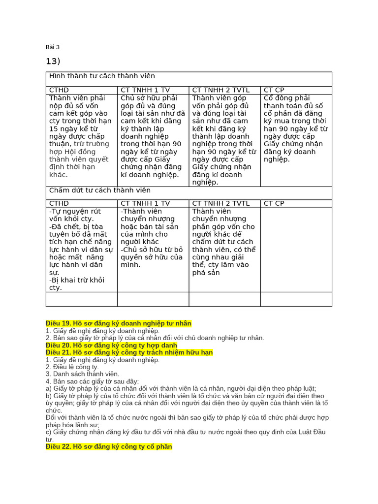 Lkd Bài 3,5, Lms1, Topic3 | PDF