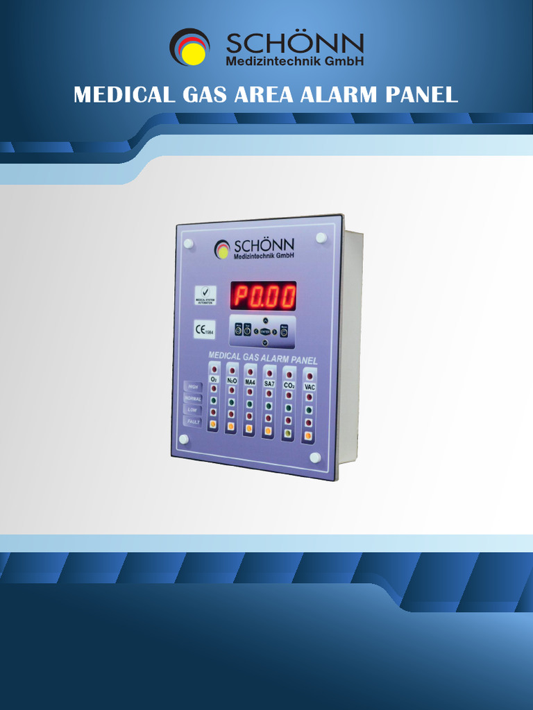 Medical Gas Alarm Panel Overview | PDF | Pressure | Applied Probability