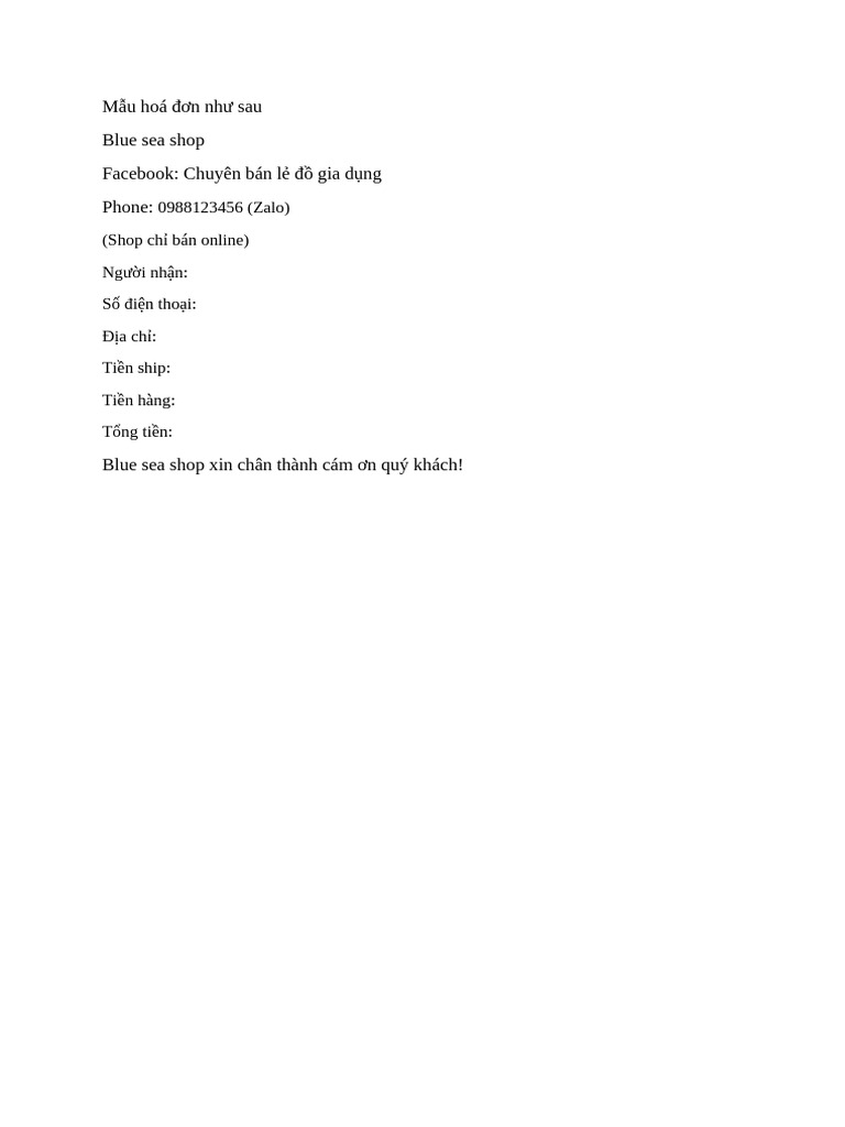 Hoadon | PDF