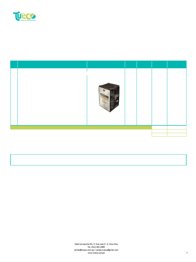 Tueco_ch.2025-98_sistemas Analiticos Srl (2) | PDF | Productos de ...