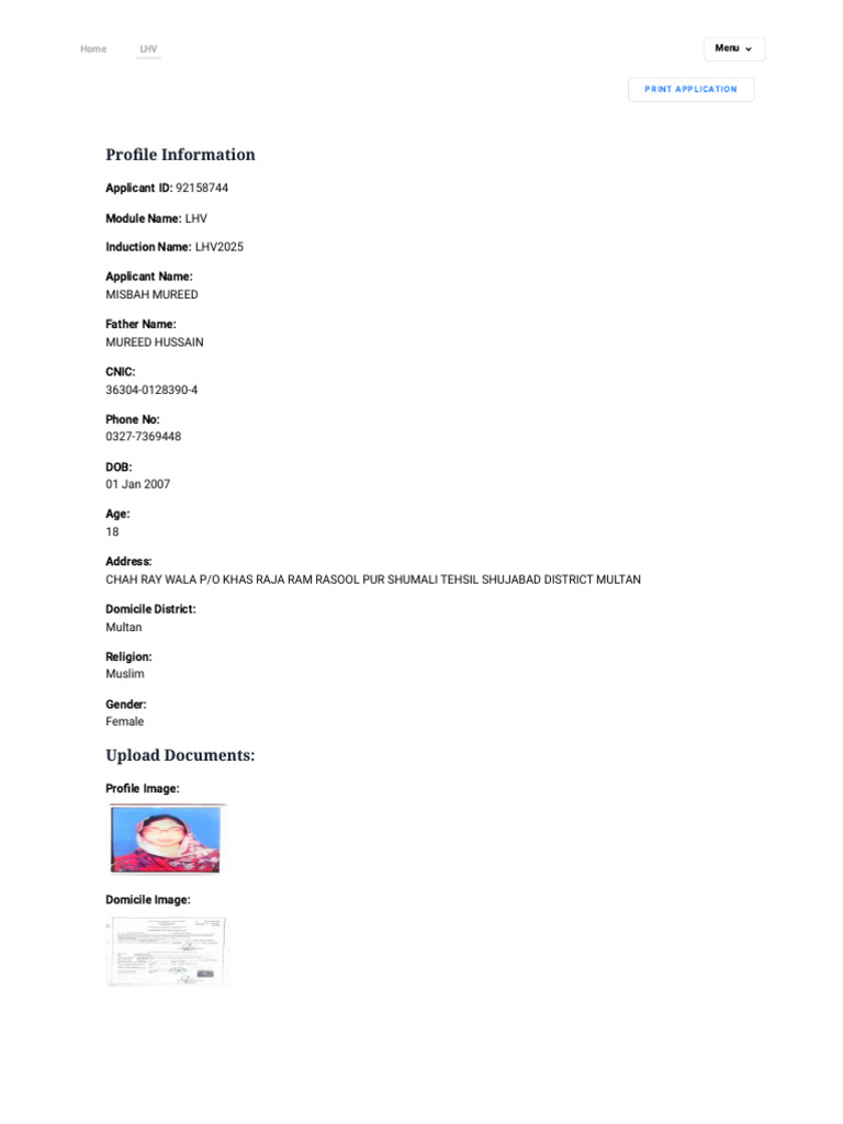 Final Preview Profile - PHF - NURSING | PDF