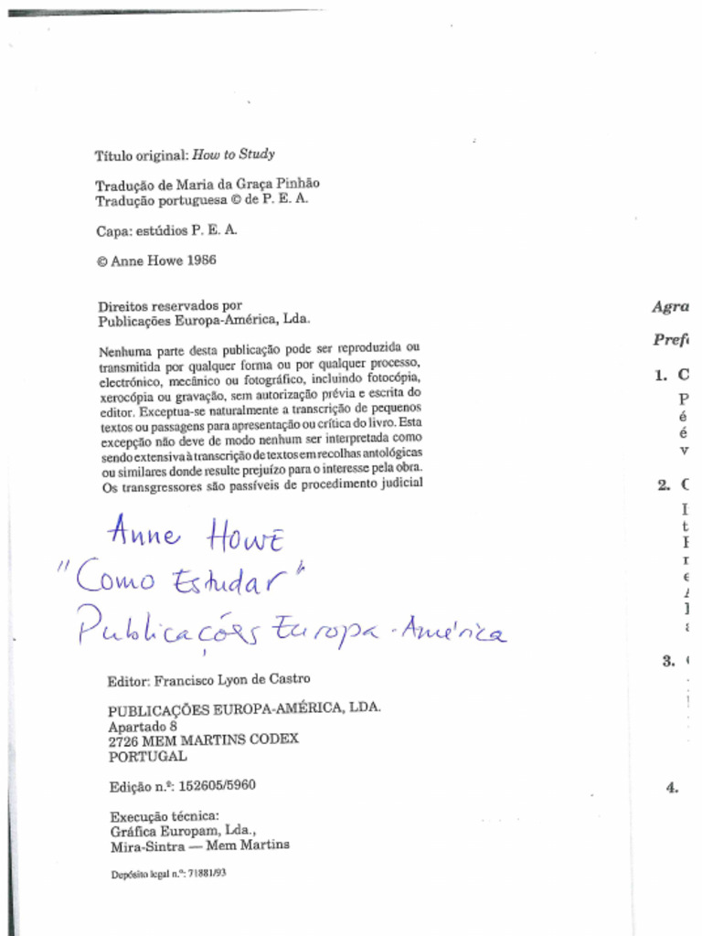 Anne Howe - Como Estudar pp 13 - 42.pdf | PDF