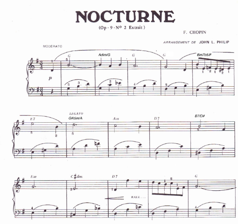 Chopin Nocturne | PDF