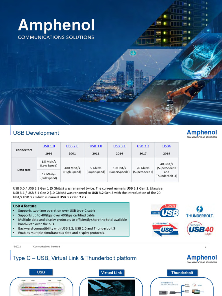 Cmio Usb Type C Productpresentation | PDF | Usb | Computer Networking