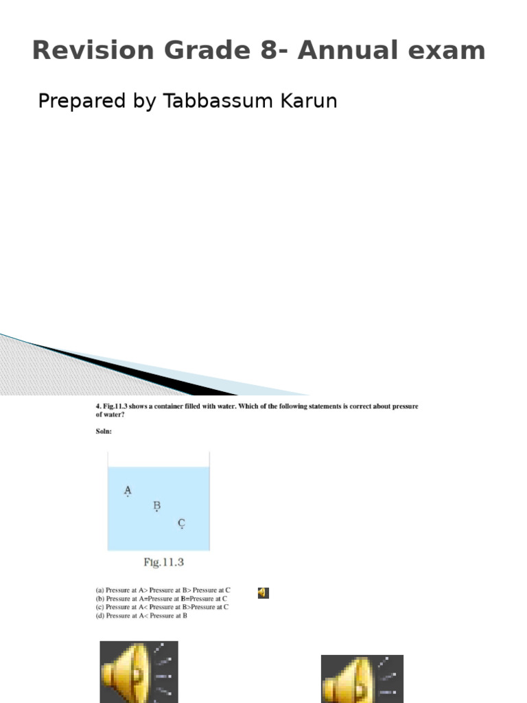 8 Physics Revision | PDF