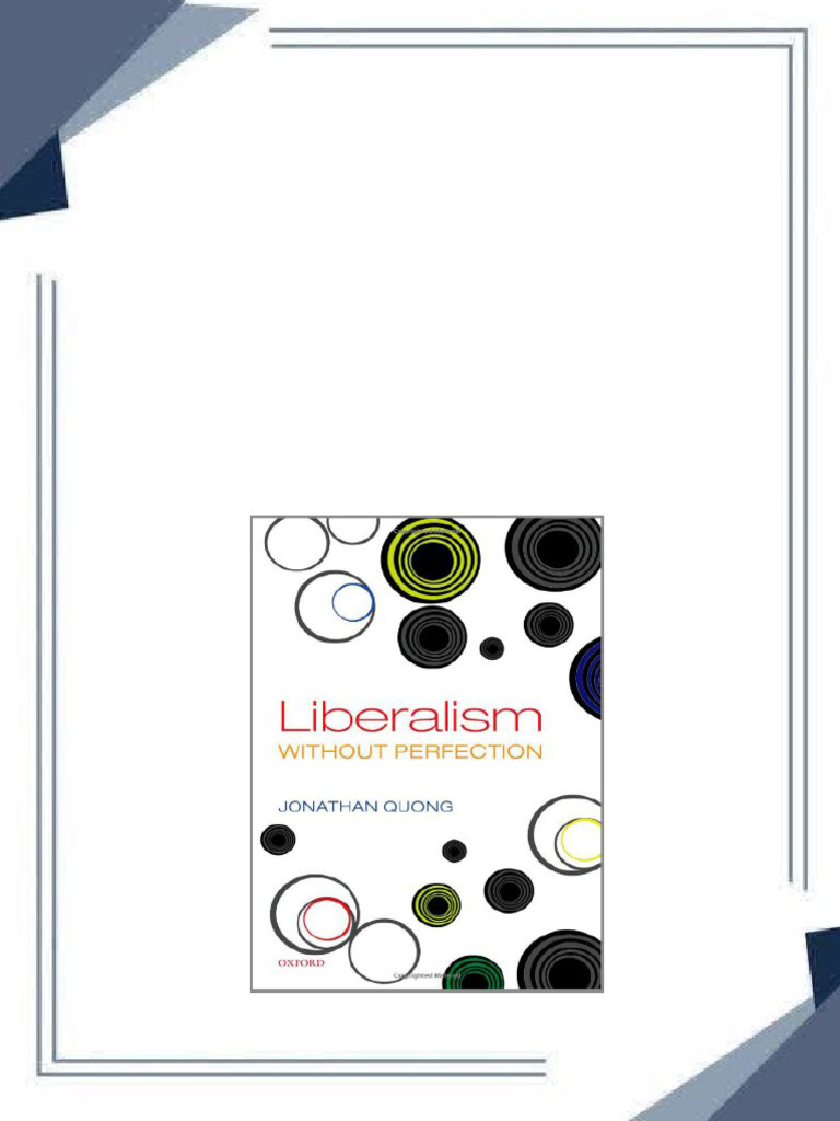 Liberalism Without Perfection 1st Edition Jonathan Quong - Download The ...