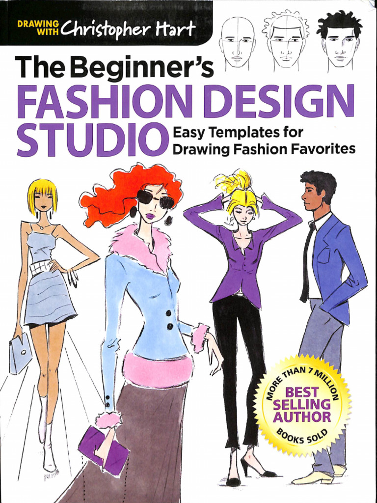 The Beginners Fashion Design Studio Easy Templates For Drawing Fashion ...
