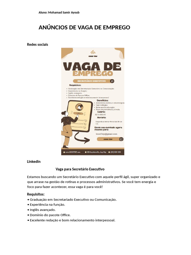 Atividade 01 Uc4 SENAC ADM | PDF