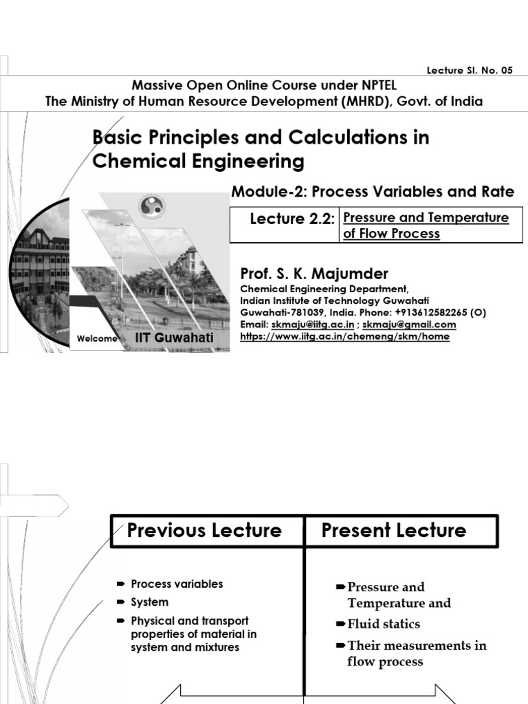 LSN 5-Module 2-Lecture 2-2 | PDF | Pressure Measurement | Pressure