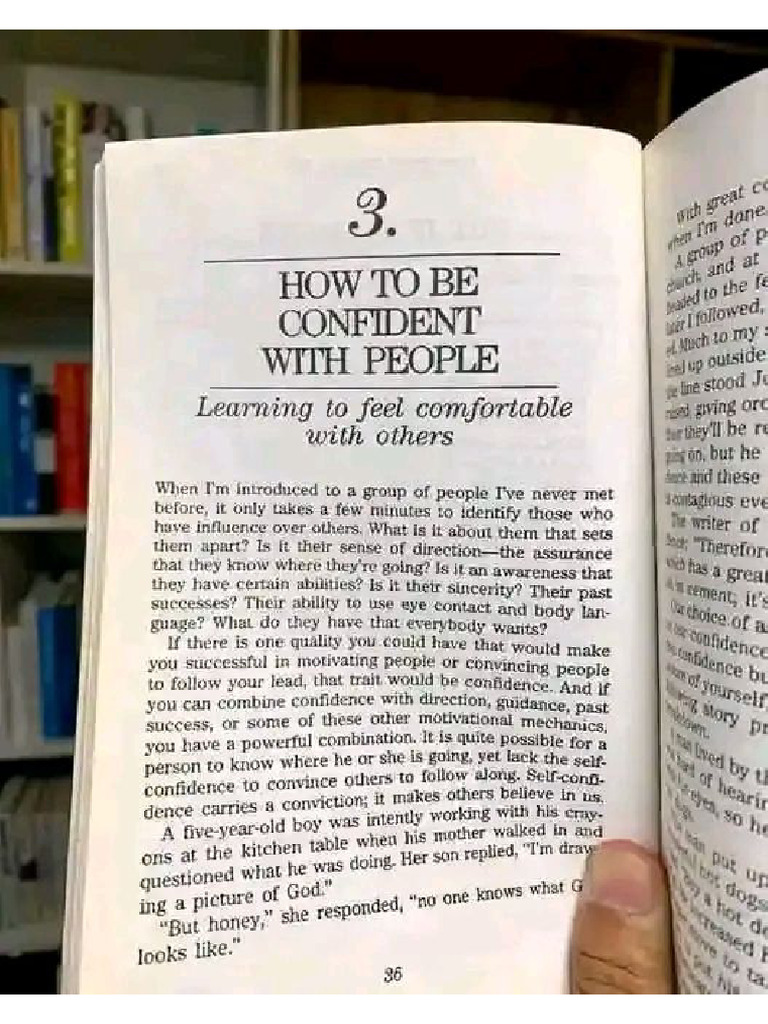 Confident With People | PDF