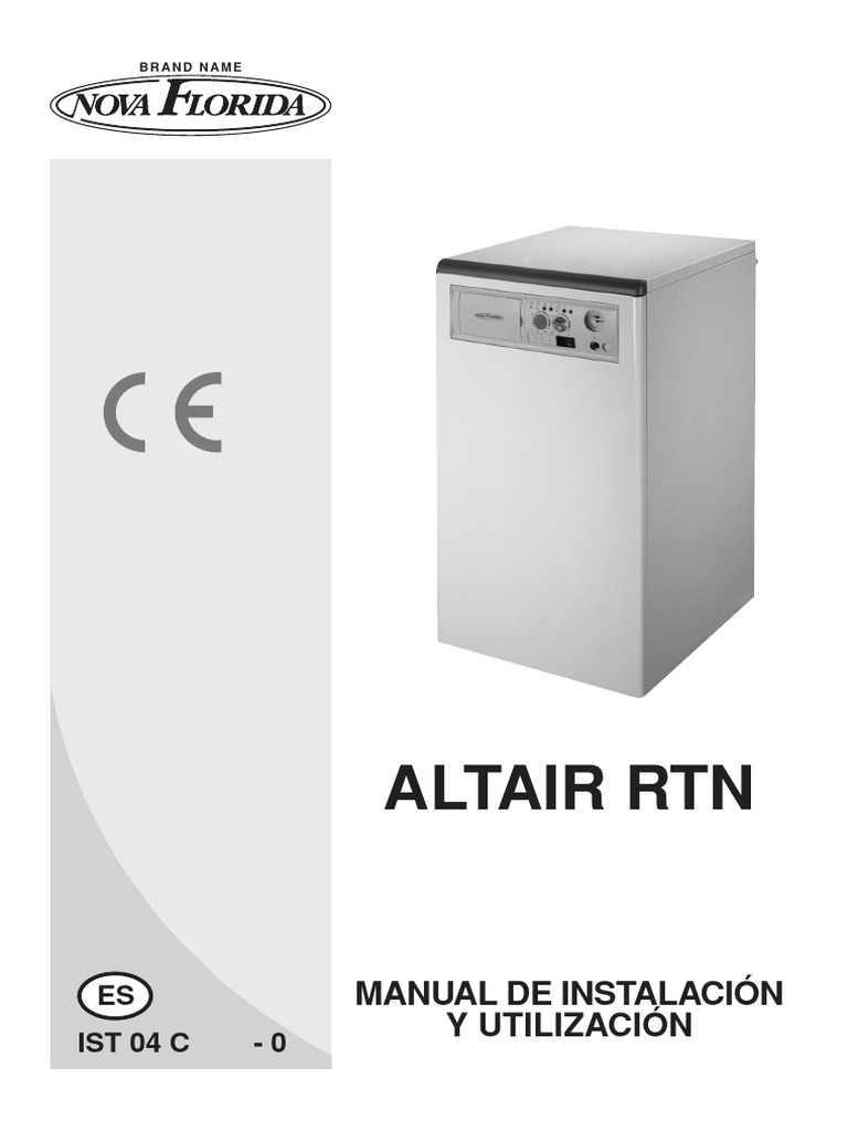 Manual Altair RTN | PDF | Cambiar | Termostato