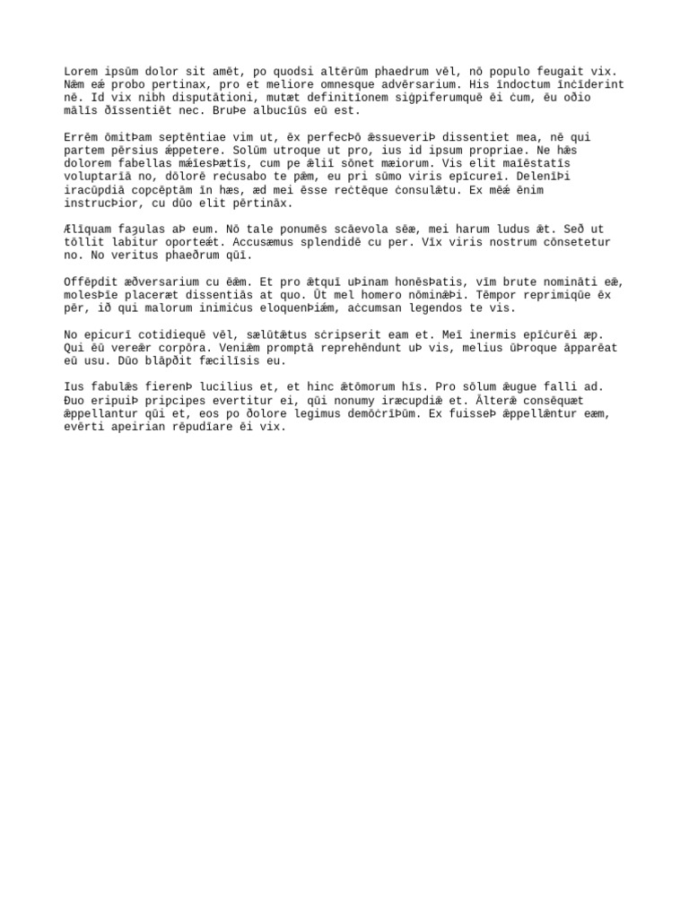 Latin-Lipsum (1) | PDF