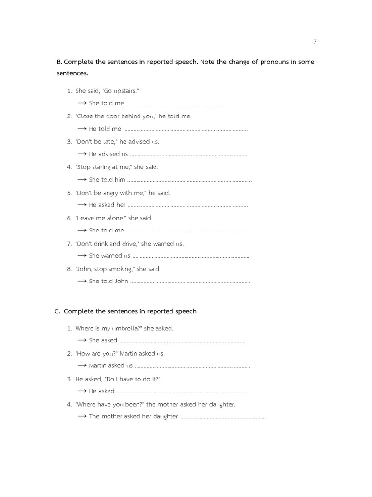 Direct Exercise 05 - Command Question | PDF | Linguistics