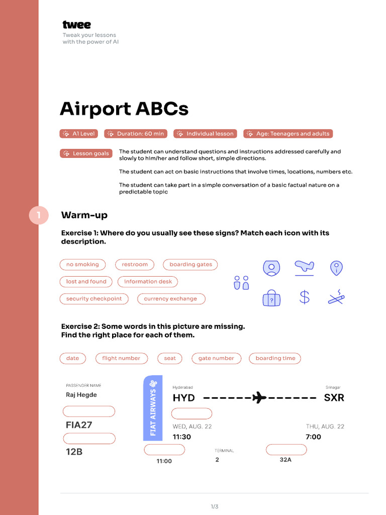 Airport Abcs A1 | PDF