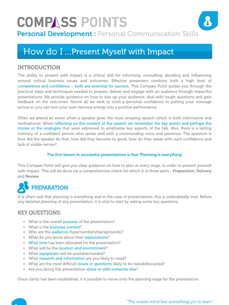 Mastering Impactful Presentations | PDF